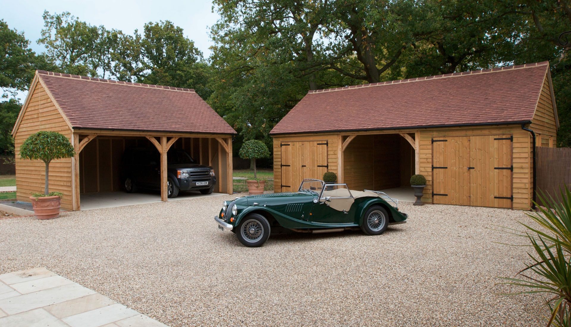 Timber Garages | British-Made Timber Buildings, Sports Pavilions, Club ...
